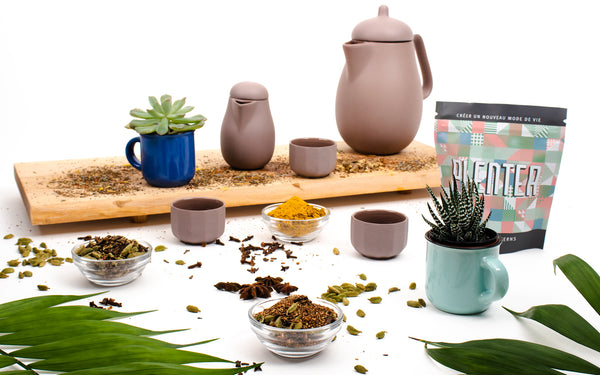 PLENTEA TEA BAR TORONTO MONTREAL - RED CHAI - ROOIBOS CHAI HERBAL ...